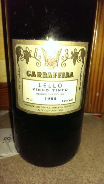 1985 Vinhos Borges Douro Garrafeira Lello, Portugal, Douro - CellarTracker