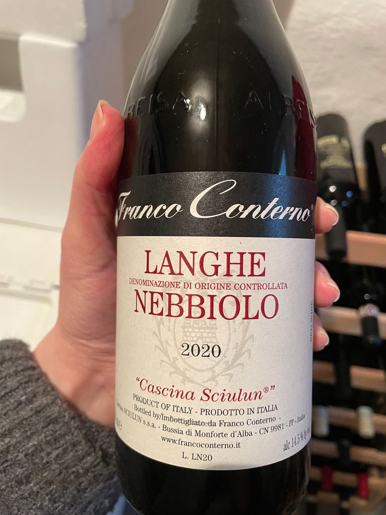 2020 Franco Conterno Langhe Nebbiolo, Italy, Piedmont, Langhe, Langhe ...