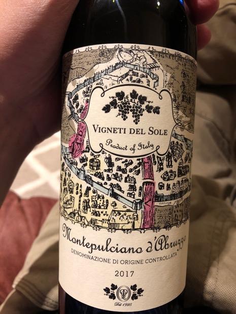 2017 Pasqua Montepulciano d'Abruzzo Vigneti del Sole, Italy, Abruzzi ...