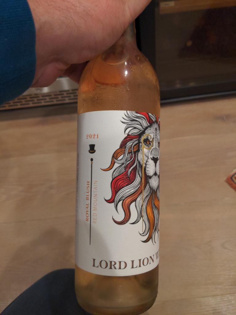 2021 Lord Lion Winery Royal Blush, USA, Washington, Columbia Valley ...