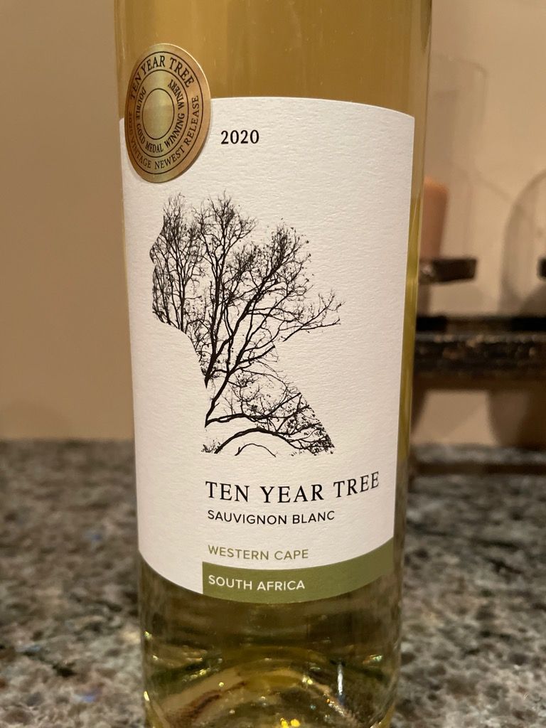 2020 Ten Year Tree Sauvignon Blanc, South Africa - CellarTracker