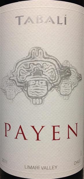 2011 Tabalí Syrah Payen, Chile, Limarí Valley - CellarTracker