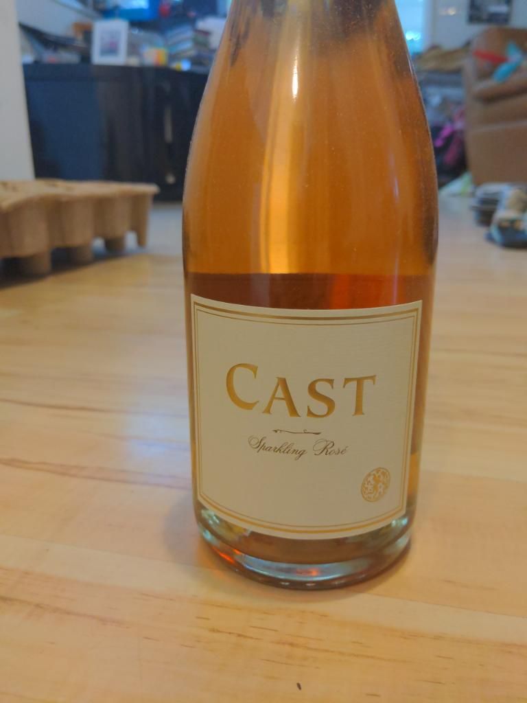 2020 Cast Wines Zinfandel Sparkling Rosé, USA, California, Sonoma ...