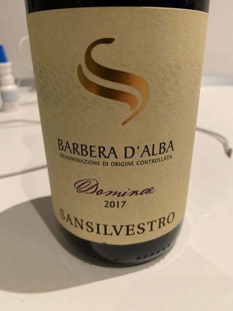 2017 Cantine San Silvestro Barbera d'Alba Dominae, Italy, Piedmont ...