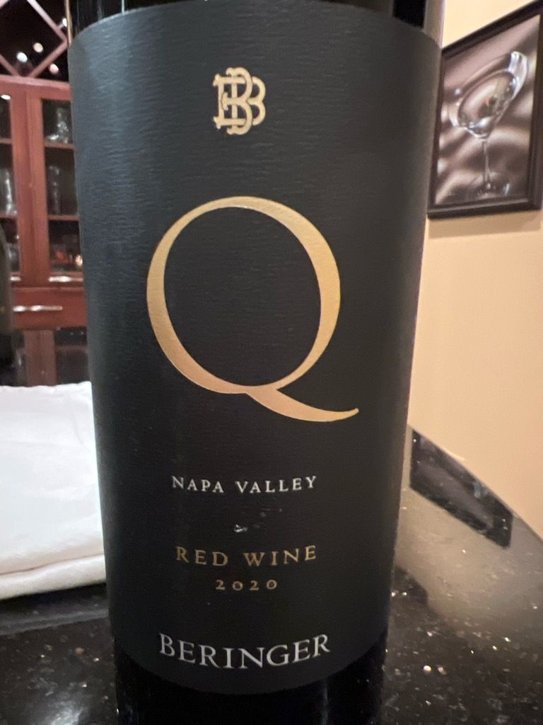 2020 Beringer Vineyards Cabernet Sauvignon Quantum Red Wine, USA ...
