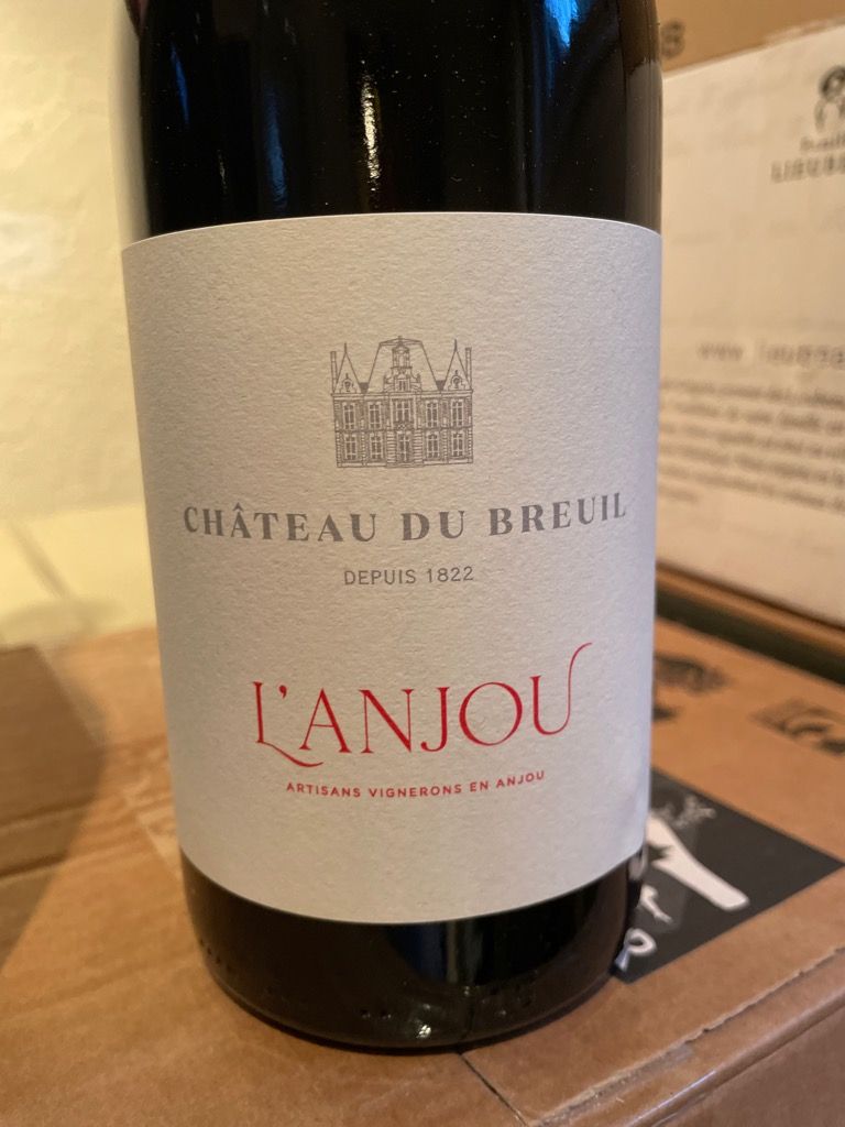 2021 Château du Breuil Anjou Anjou Rouge, France, Loire Valley, Anjou ...