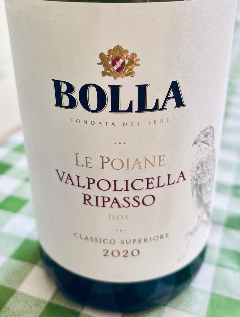 2020 Bolla Ripasso della Valpolicella Classico Superiore Le Poiane ...