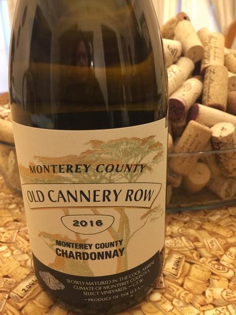 2016 Old Cannery Row Chardonnay, USA, California, Central Coast, Santa ...