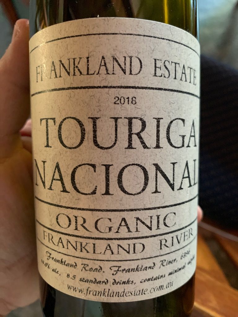 2021 Frankland Estate Touriga Nacional Organic, Australia, Western ...