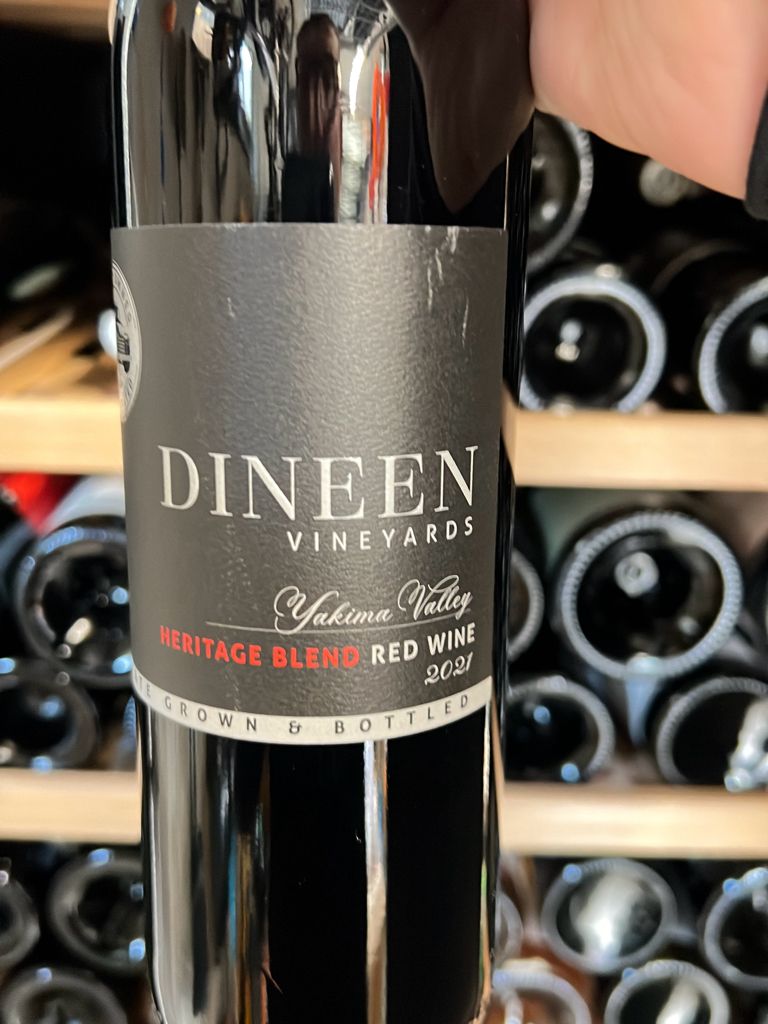 2021 Dineen Vineyards Heritage Red Dineen Family Vineyard, USA ...