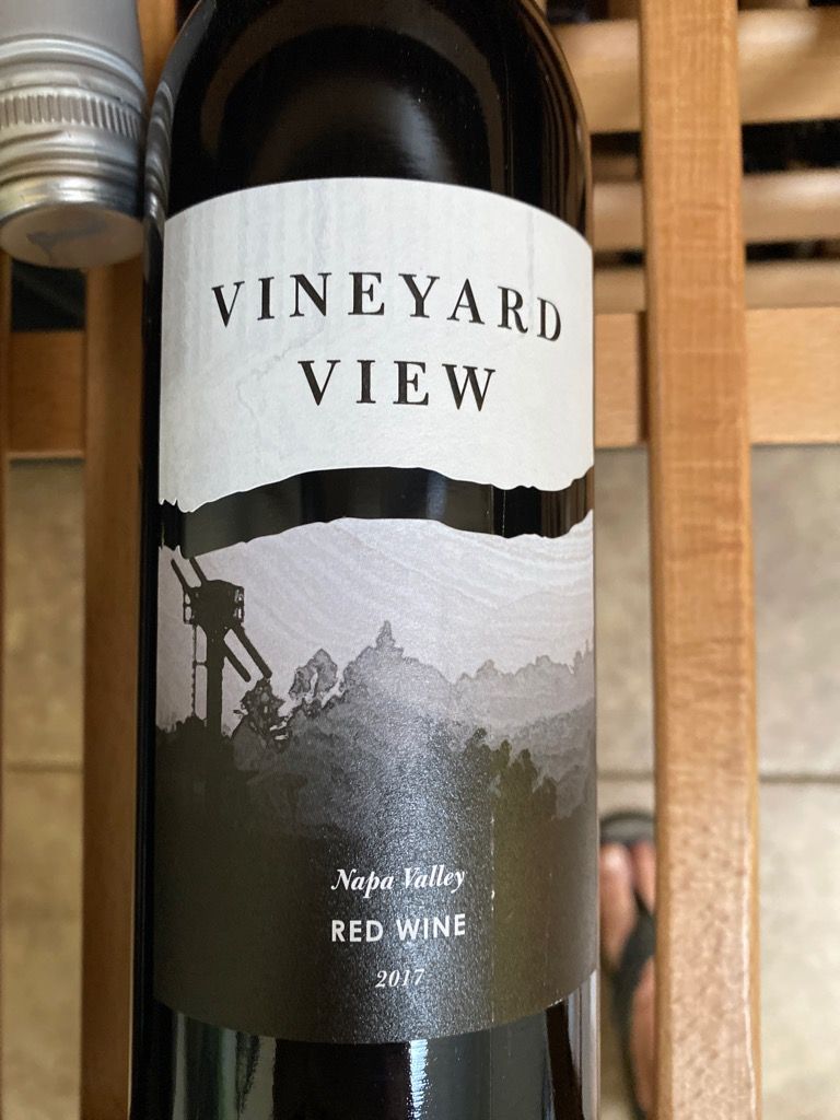 2018 Vineyard View Red Wine, USA, California, Napa Valley, Rutherford ...