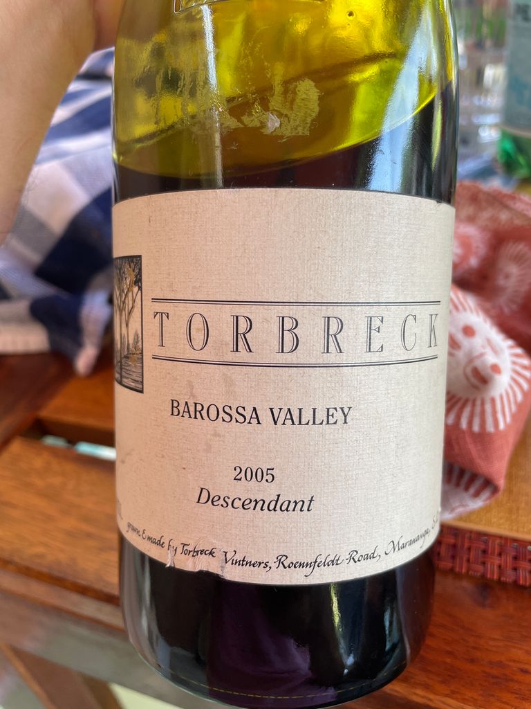 2005 Torbreck Descendant, Australia, South Australia, Barossa, Barossa ...
