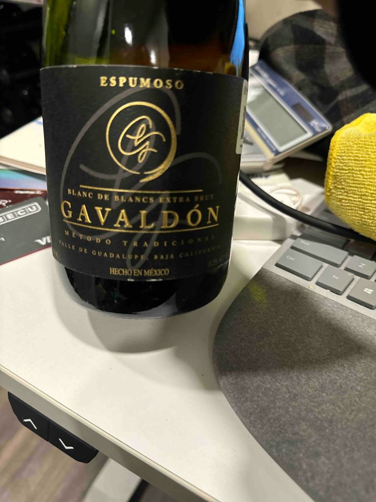 NV Gavaldón Espumoso Blanc de Blancs Extra Brut, Mexico, Baja ...