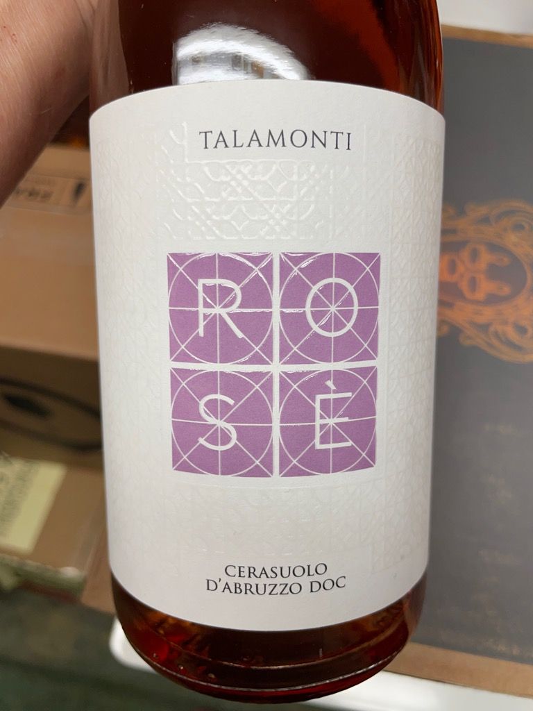 2022 Talamonti Cerasuolo d'Abruzzo Rosé, Italy, Abruzzi, Cerasuolo d ...