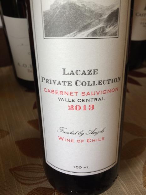 2013 Jean-Pascal Lacaze Cabernet Sauvignon Private Collection, Chile ...