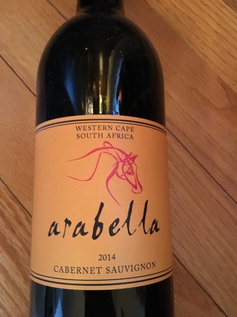 2014 Arabella Cabernet Sauvignon, South Africa, Western Cape ...