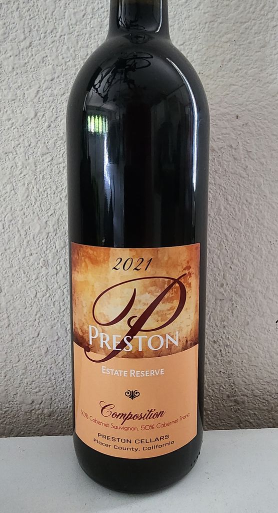 2018 Preston Cellars Composition, USA, California, Napa Valley ...
