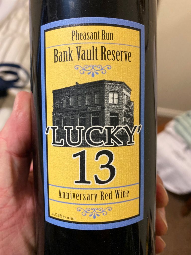 NV Pheasant Run Bank Vault Reserve 13 Anniversary, USA, Washington ...