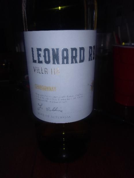 NV Leonard Rd Chardonnay Villa 116, Australia, New South Wales ...