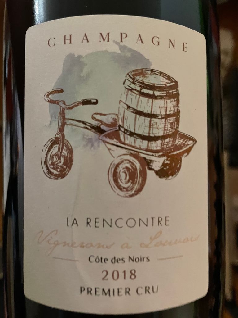 2018 Guy Méa Champagne Premier Cru Extra Brut La Rencontre, France ...