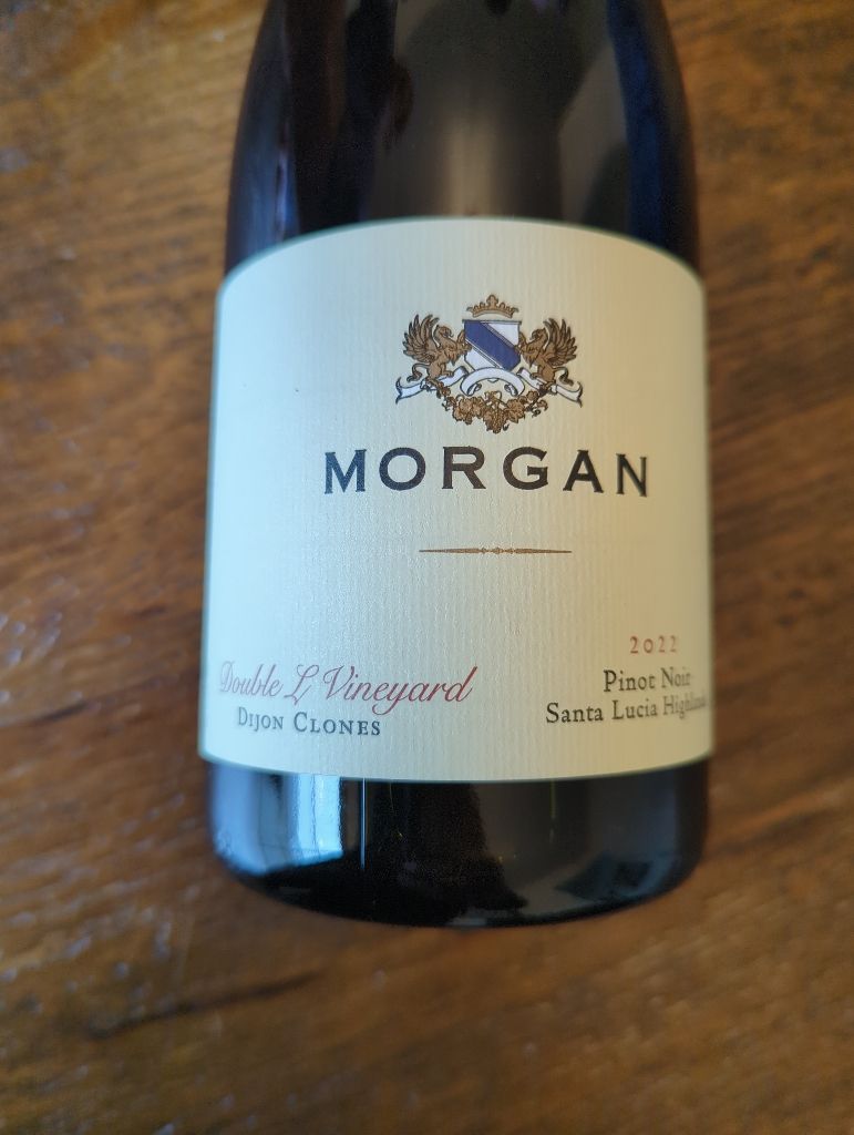 2022 Morgan Pinot Noir Dijon Clones Double L, USA, California, Central ...