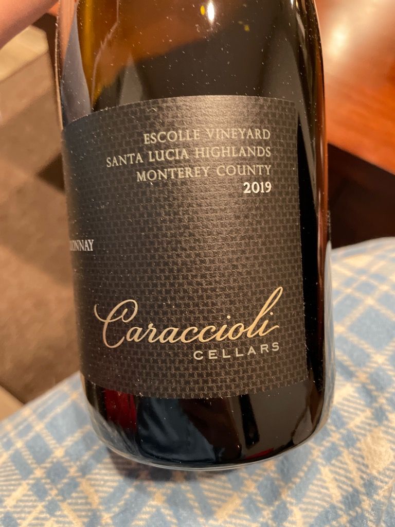 2019 Caraccioli Cellars Chardonnay Escolle Vineyard, USA, California ...