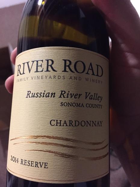 2014 River Road Family Vineyards and Winery Chardonnay Reserve, USA ...