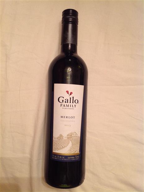 2013 Gallo Family Vineyards / Gallo of Sonoma Merlot California, USA ...