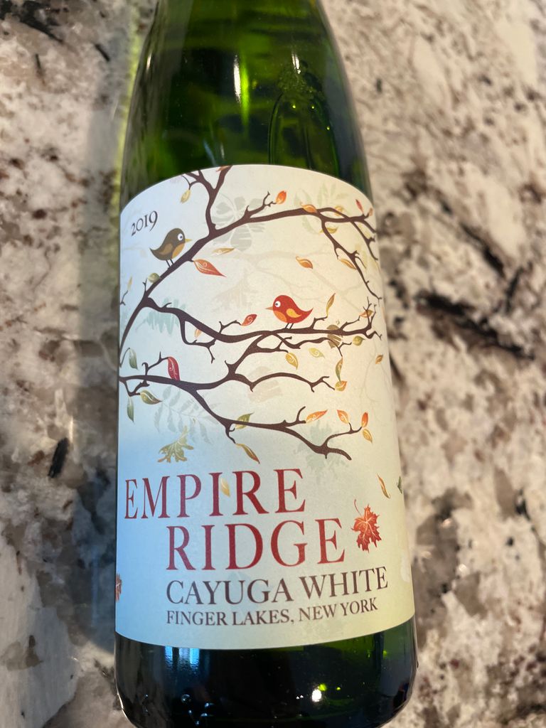 2019 Empire Ridge Cayuga White, USA, New York, Finger Lakes, Seneca ...