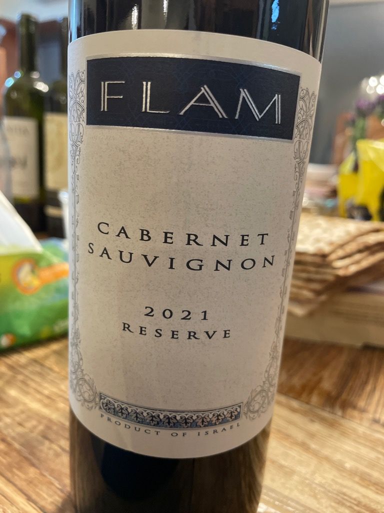 2021 Flam Cabernet Sauvignon Reserve, Israel, Galilee, Upper Galilee ...