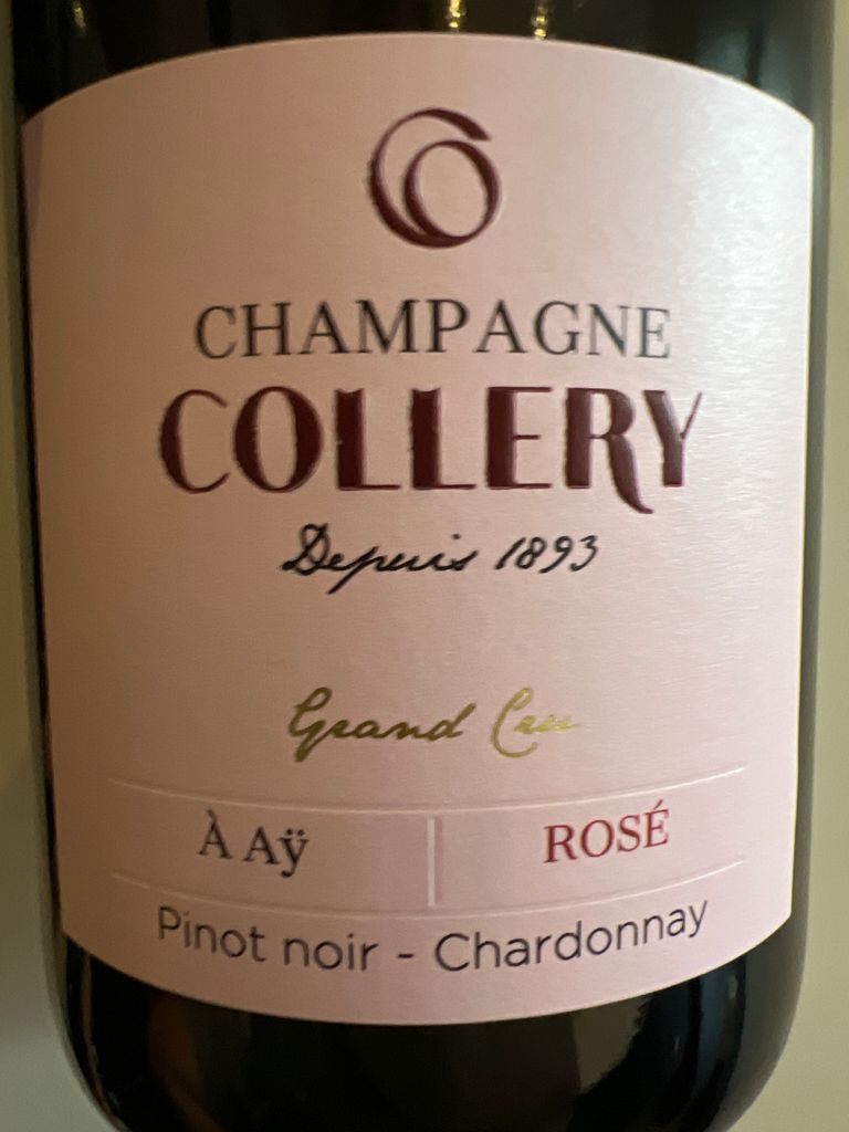 2014 Collery Champagne Grand Cru Brut Rosé, France, Champagne ...