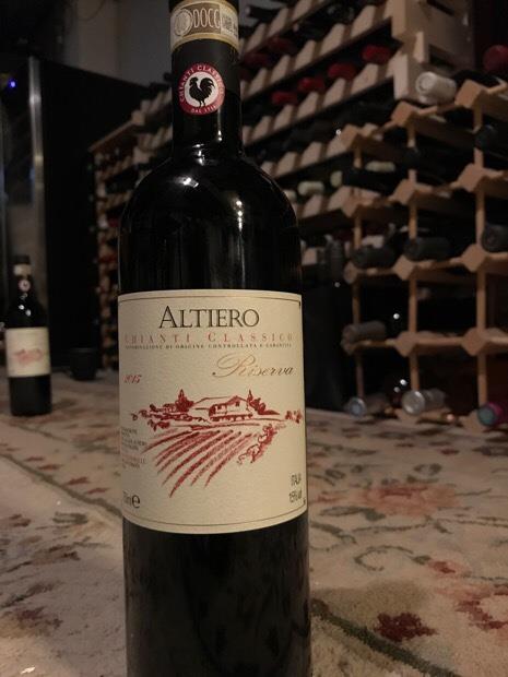2015 Altiero Chianti Classico Riserva, Italy, Tuscany, Chianti, Chianti ...