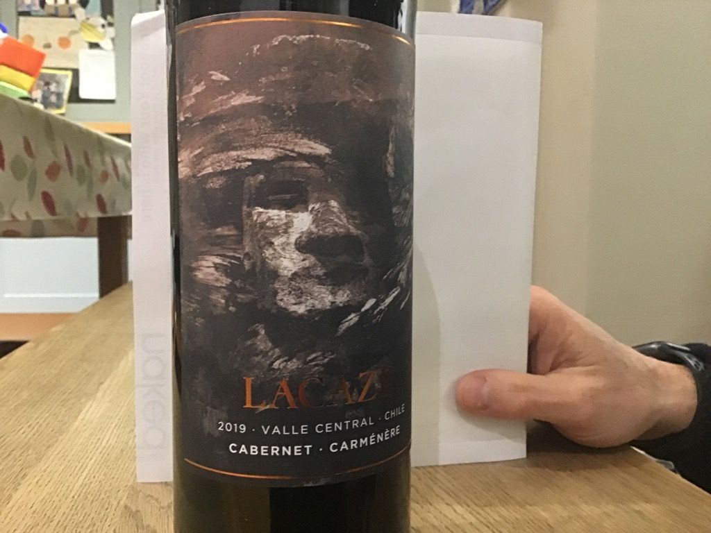 2019 Jean-Pascal Lacaze Cabernet Carménère, Chile - CellarTracker
