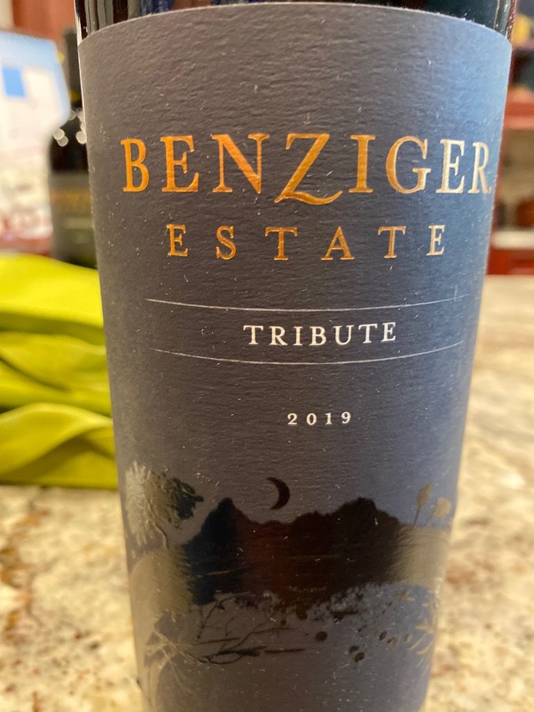 2020 Benziger Family Winery Tribute, USA, California, Sonoma County ...