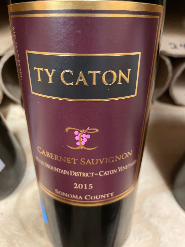 2015 Ty Caton Cabernet Collection - Barracks Caton Vineyard Moon ...