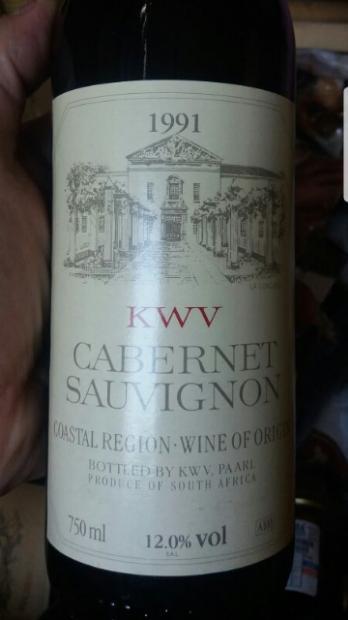 1991 KWV Roodeberg, South Africa, Western Cape - CellarTracker