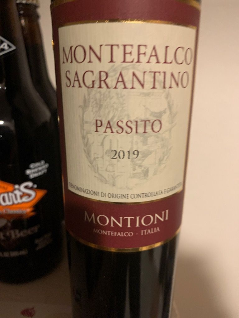 2014 Montioni Montefalco Sagrantino Passito, Italy, Umbria, Montefalco ...