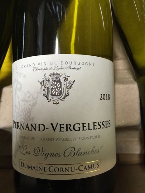 2018 Domaine Cornu-Camus Pernand-Vergelesses Les Vignes Blanches ...