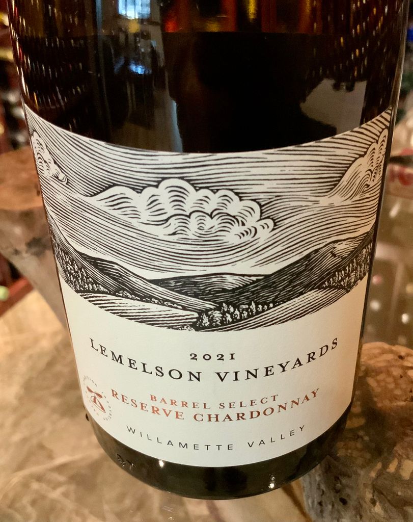 2021 Lemelson Vineyards Chardonnay Barrel Select Reserve, USA, Oregon ...