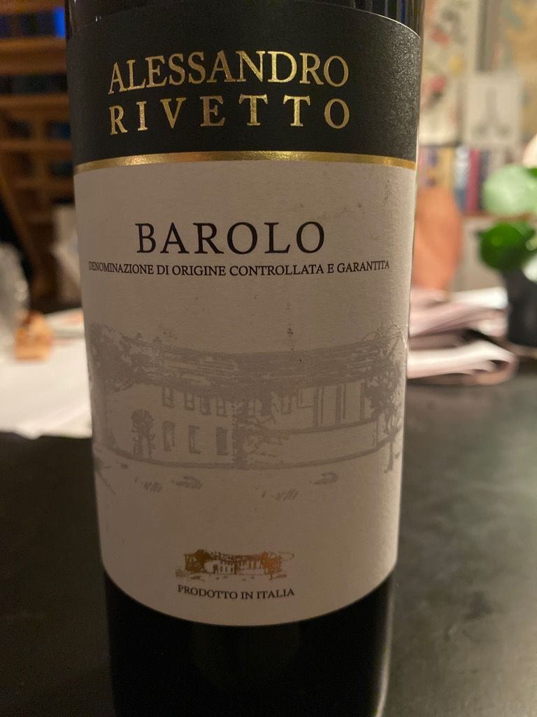 2015 Alessandro Rivetto Barolo, Italy, Piedmont, Langhe, Barolo ...