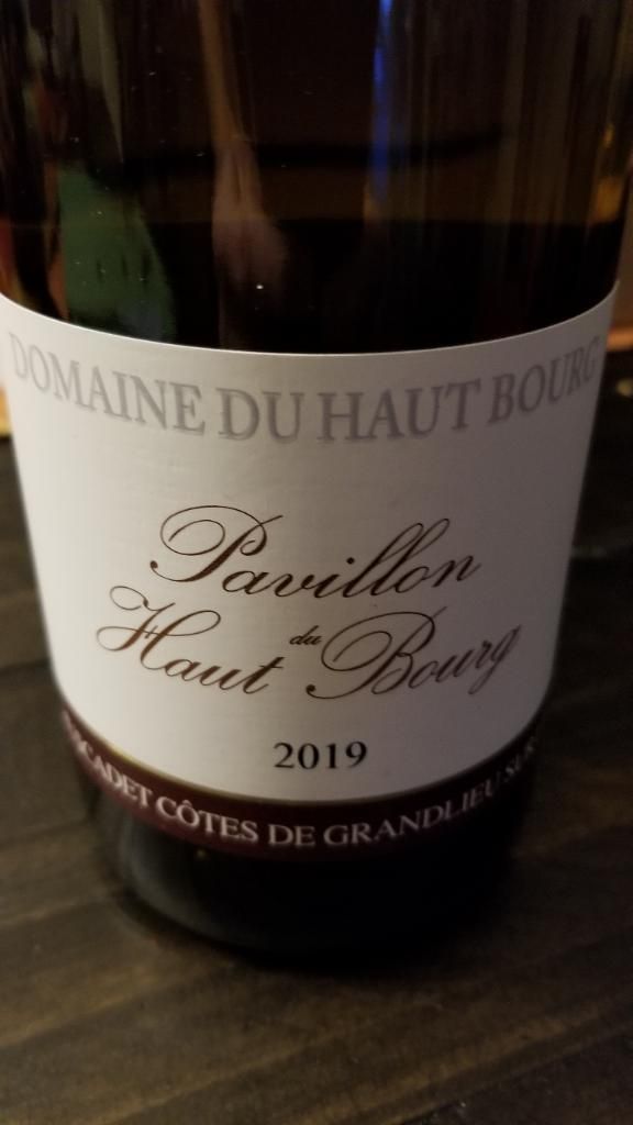 2021 Domaine du Haut Bourg Muscadet-Côtes de Grandlieu Le Pavillon sur ...