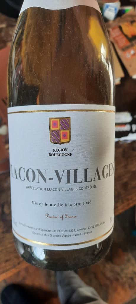 2023 Marks & Spencer Mâcon-Villages, France, Burgundy, Mâconnais, Mâcon ...