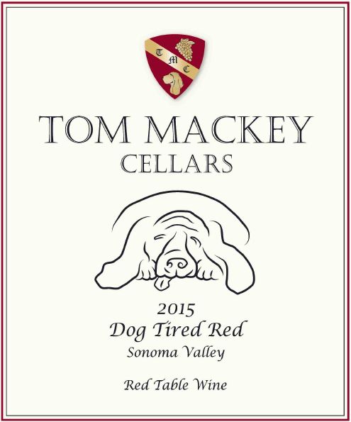 2017 Tom Mackey Cellars Dog Tired Red, USA, California, Sonoma County ...