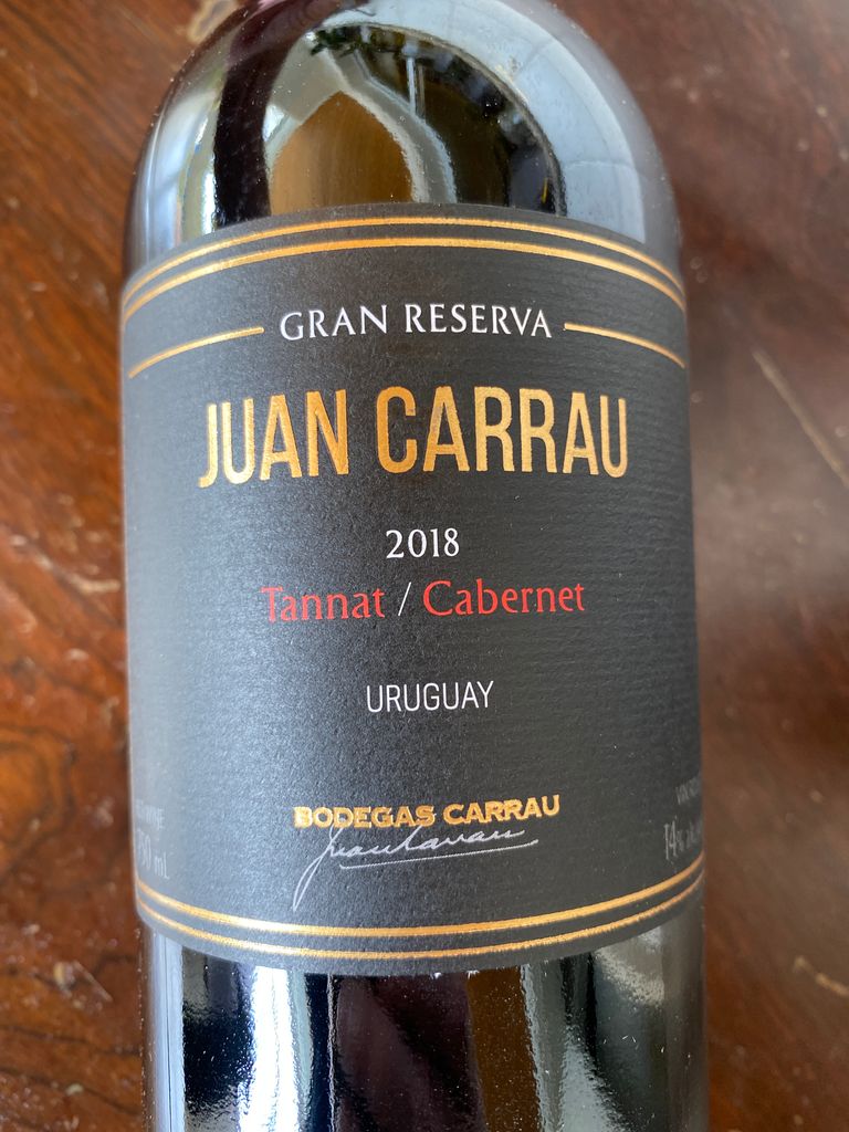 2018 Bodegas Carrau Juan Carrau Gran Reserva, Uruguay, Rivera, Cerro ...