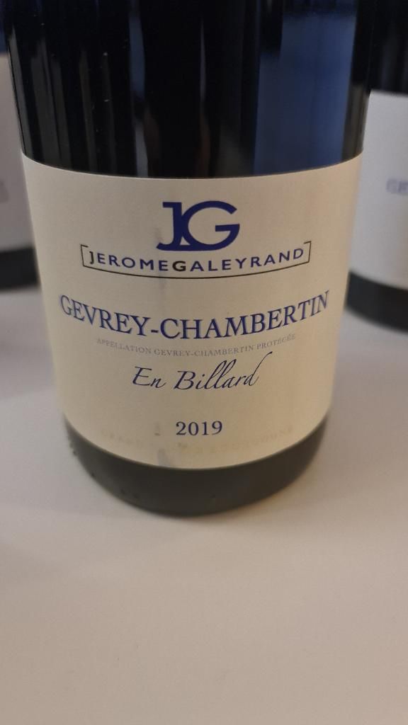 2021 Jerome Galeyrand Gevrey-Chambertin En Billard, France, Burgundy ...