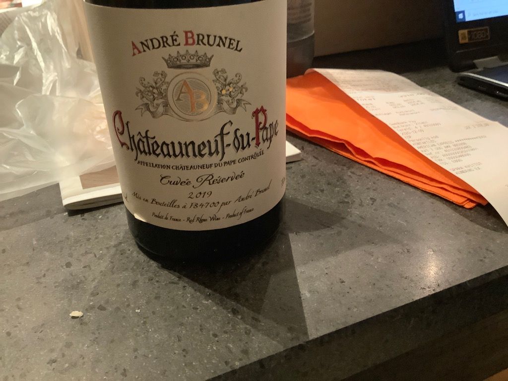 2020 Domaine André Brunel Châteauneuf-du-Pape, France, Rhône, Southern ...