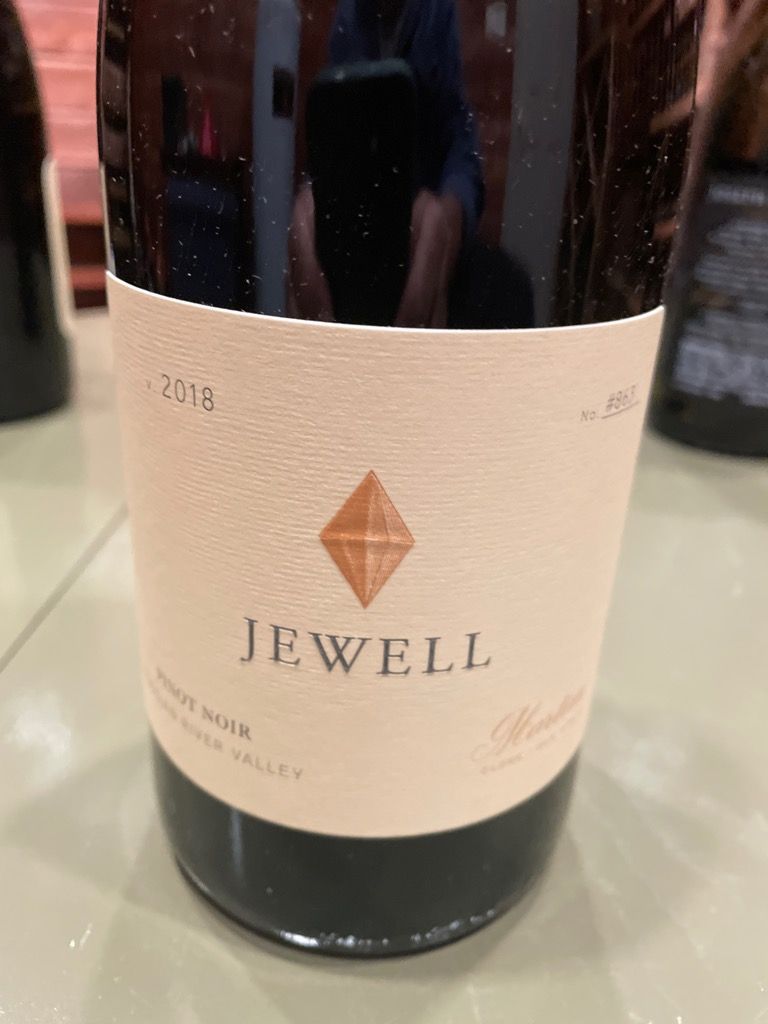 2019 Joseph Jewell Pinot Noir Old Girls - Martini Clone, USA ...