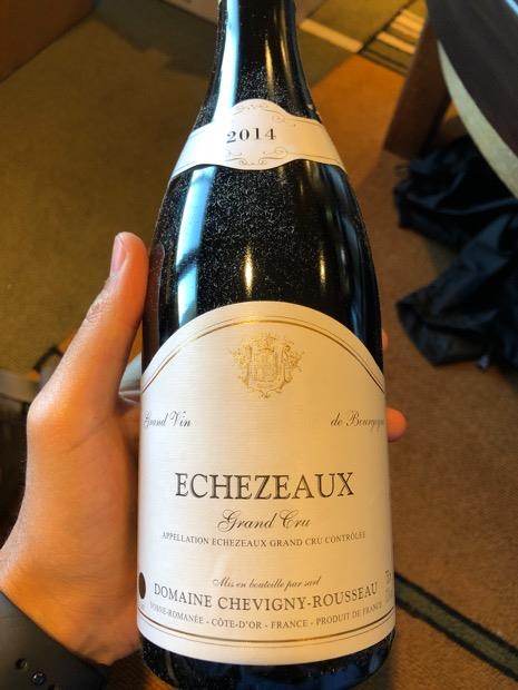 2014 Domaine Chevigny-Rousseau Echezeaux Les Echezeaux, France ...