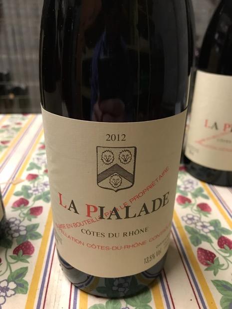 2012 Château Rayas Côtes du Rhône La Pialade, France, Rhône, Southern ...