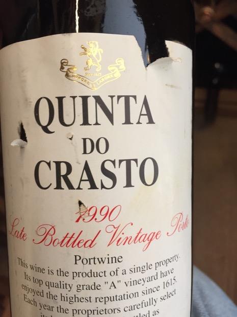 1990 Quinta do Crasto Porto Late Bottled Vintage, Portugal, Douro ...